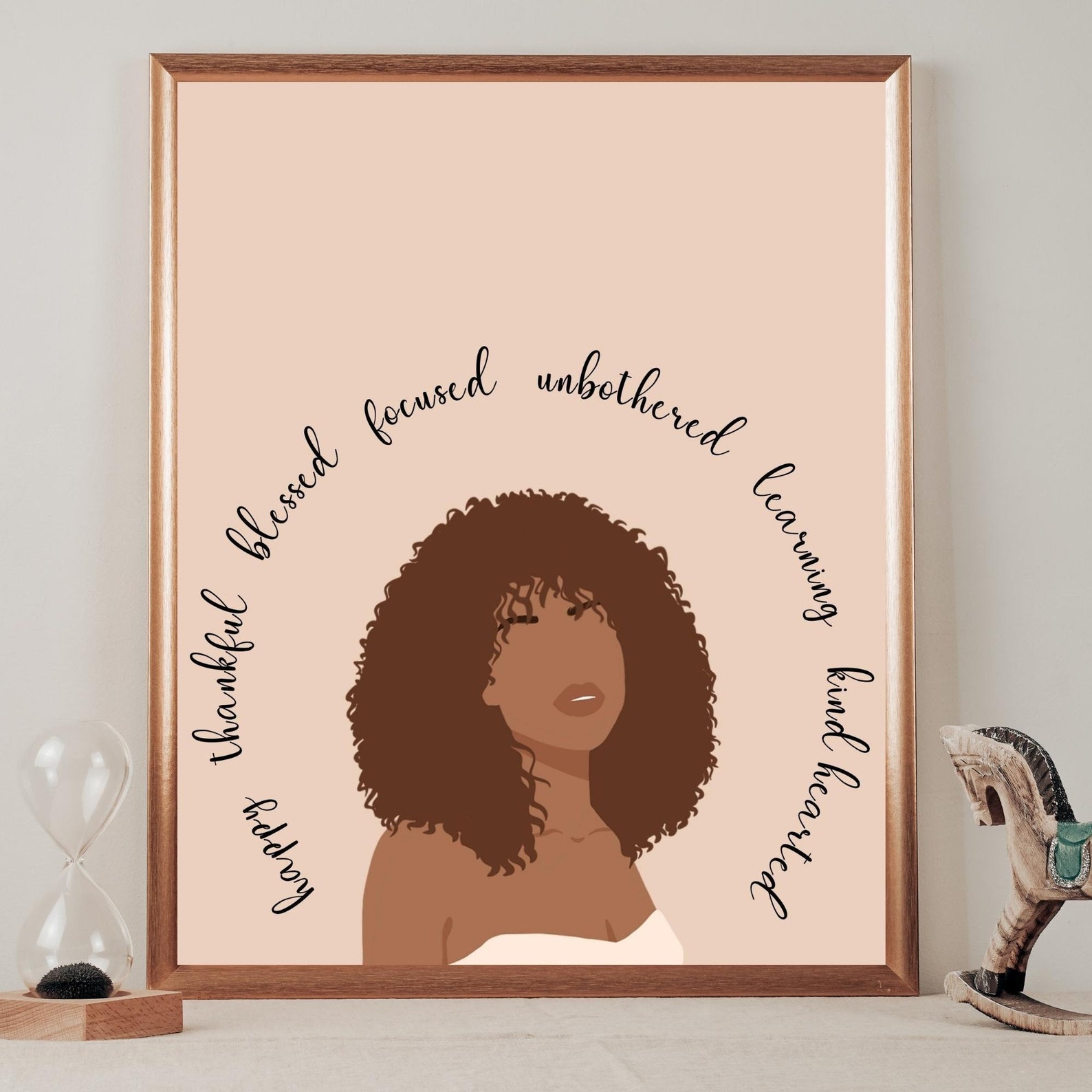 Black Woman Wall Art- Inspirational Quote- Digital Print - Etsy