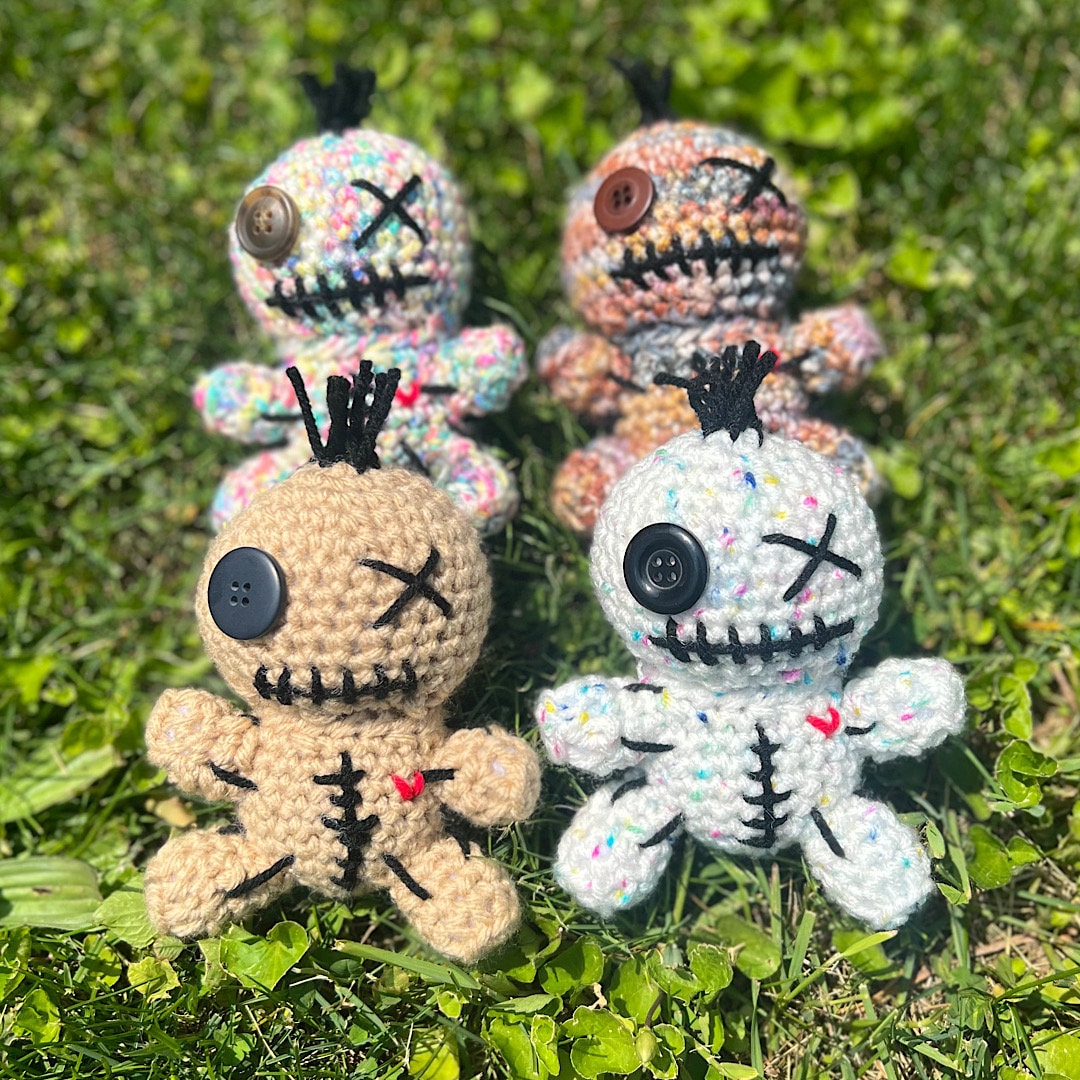 Voodoo Friend | Voodoo Doll, Crochet Stitch Doll, Witchy Vibe Amigurumi ...
