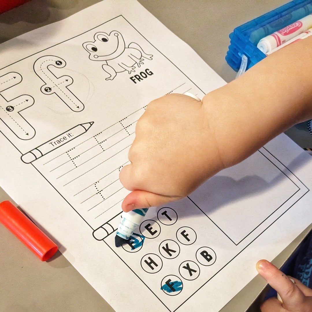Toddler Abcs Activity Printout Worksheets - Printable Preschool ...