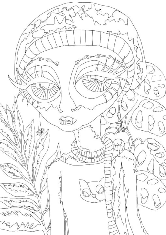 Tim Burton Coloring Pages