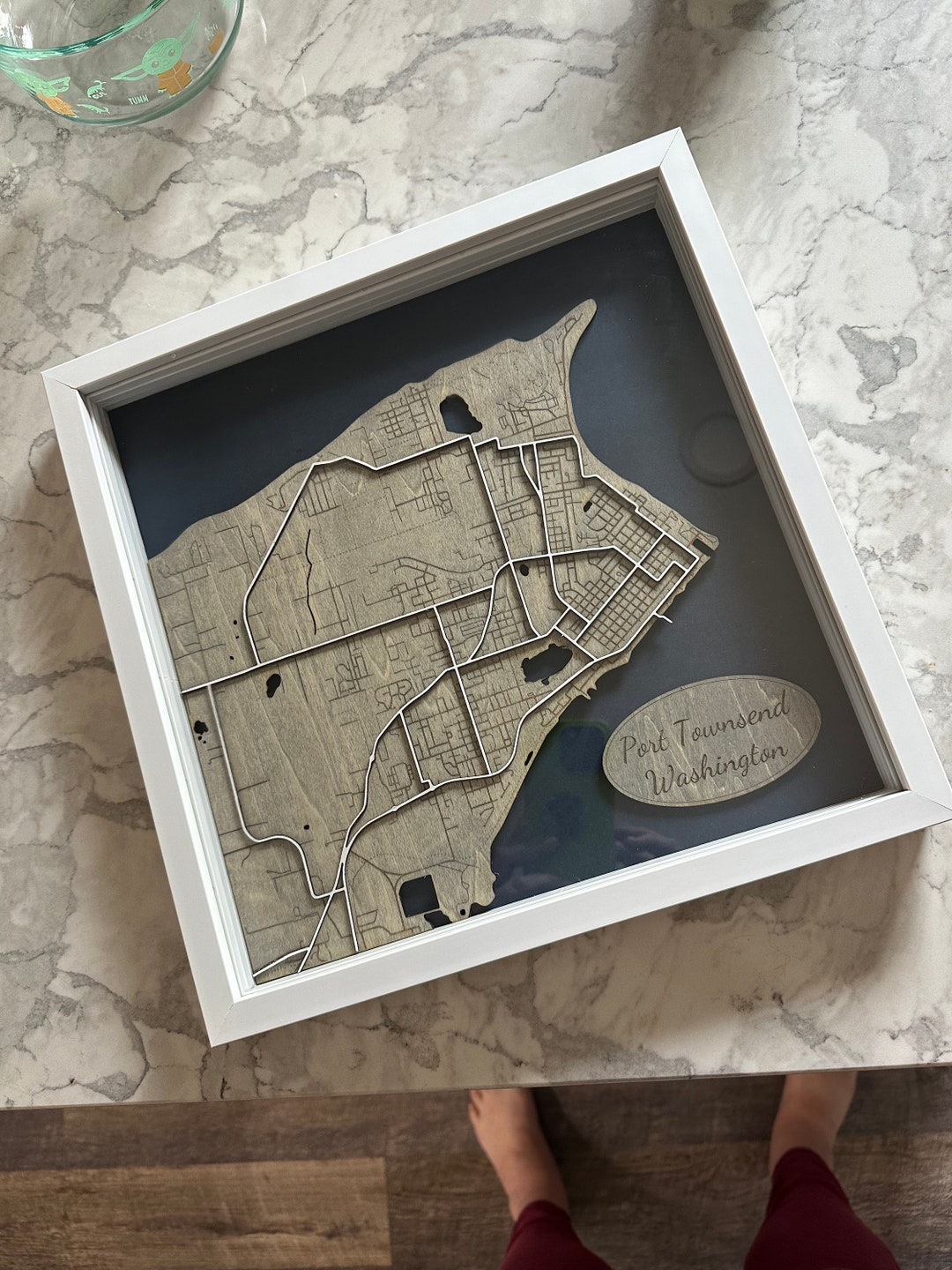 Customized 3D Map - Etsy