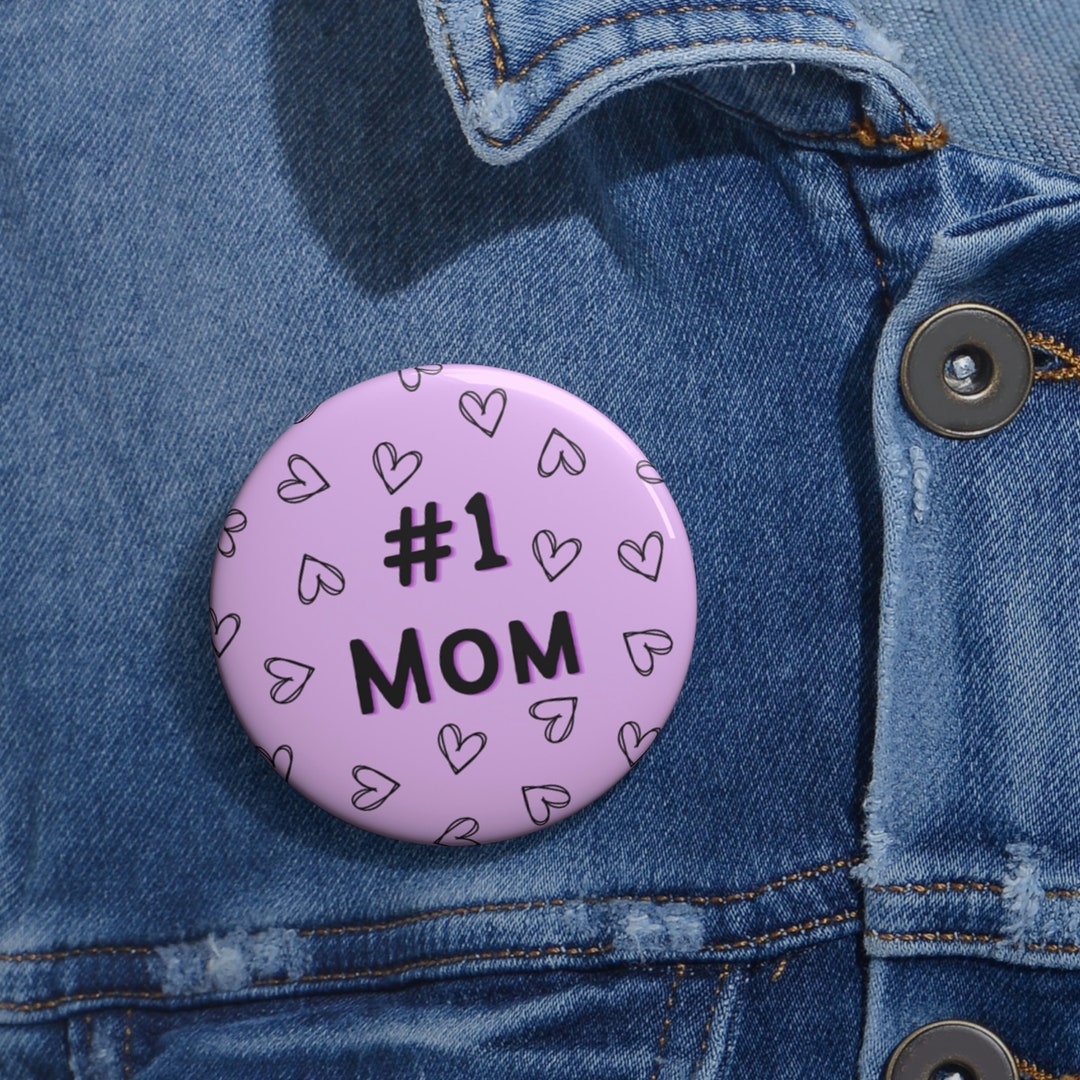Best Mom Ever, Mom Pin, Mother's Day Gifts, Gifts for Mom, #1 Mom - Etsy