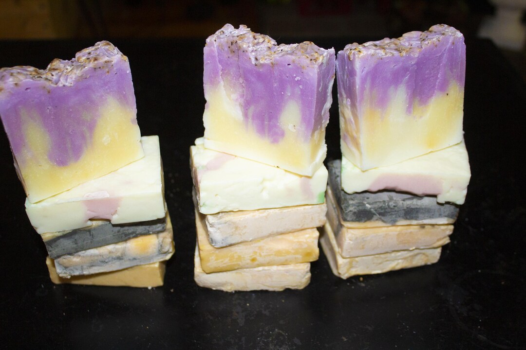 5 Bar Soap Variety Pack! || Bulk Cold Processed Organic Natural Vegan ...