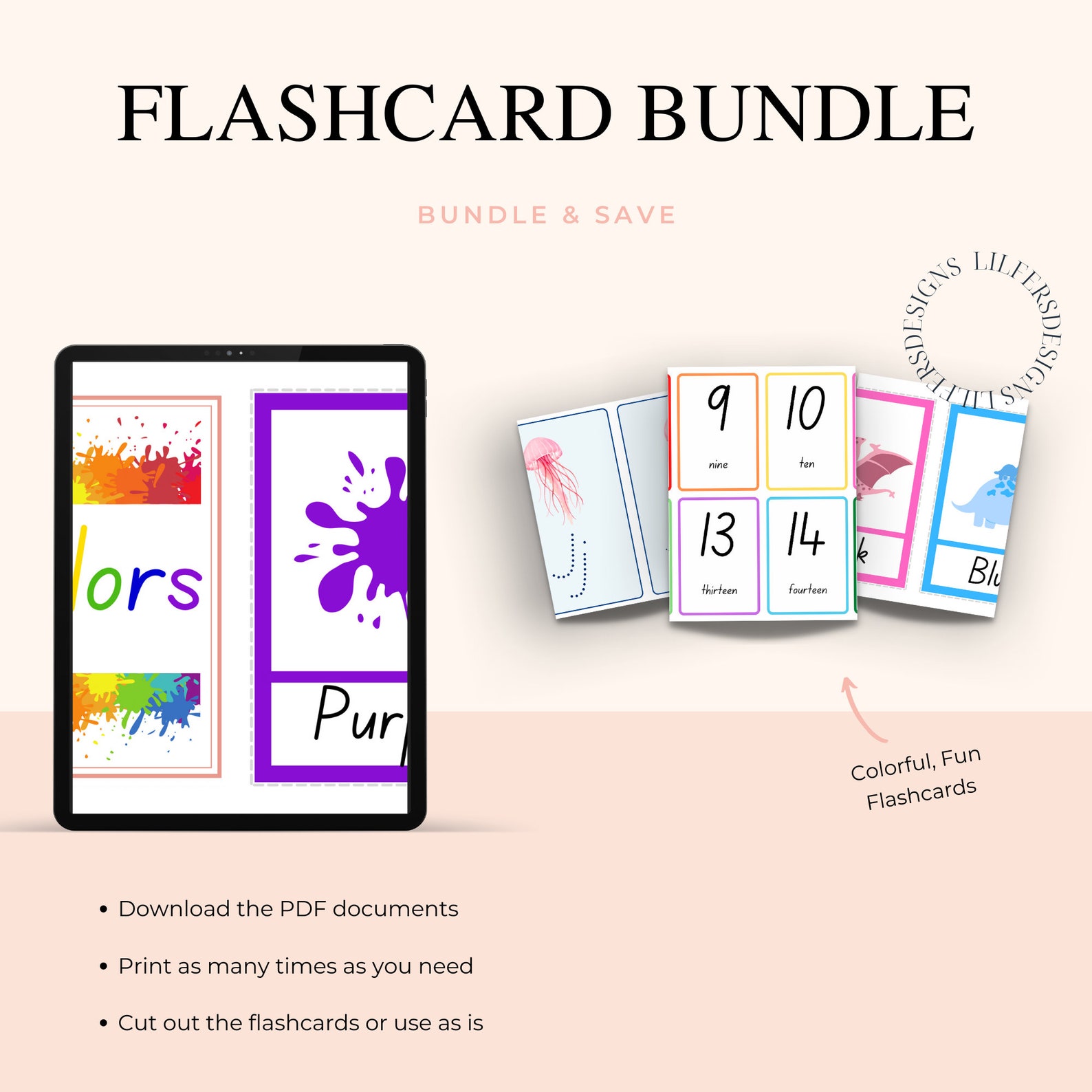 FLASHCARD BUNDLE Flashcards for Kids Flashcards for - Etsy