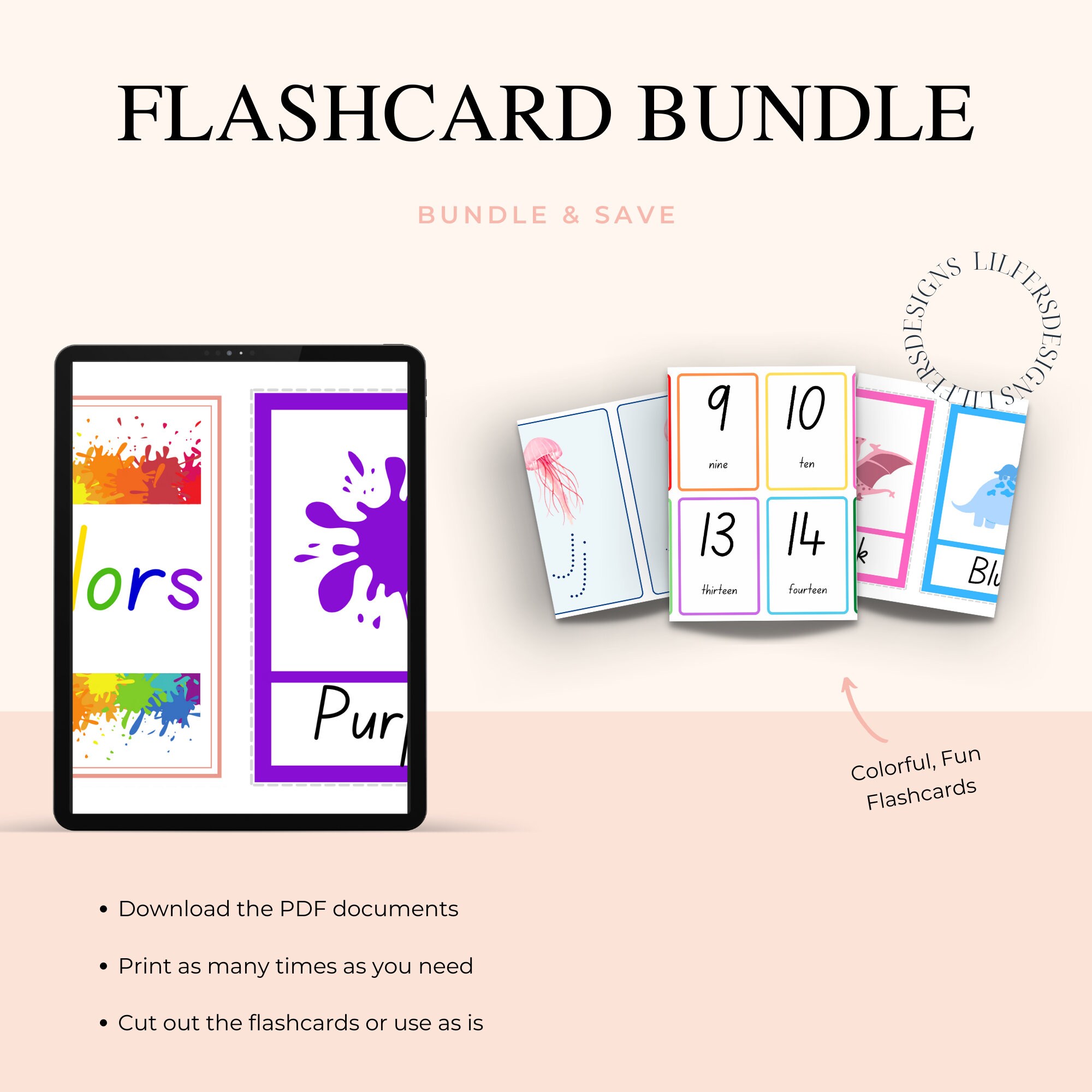 FLASHCARD BUNDLE Flashcards for Kids Flashcards for - Etsy