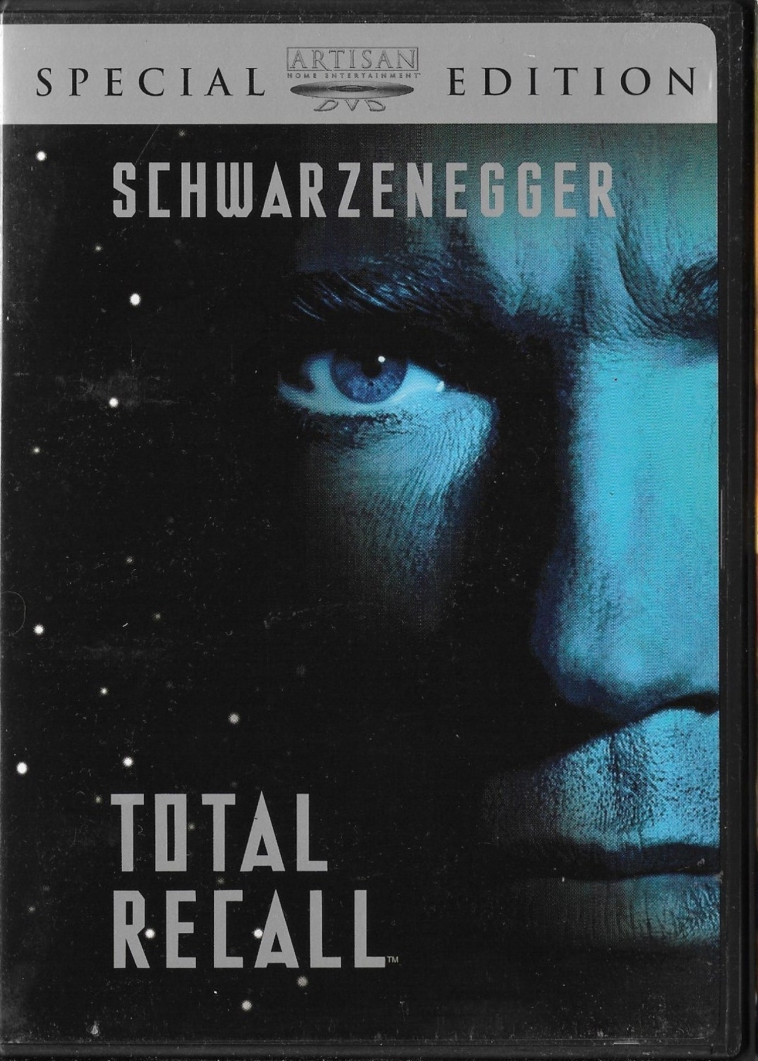 Cyber Monday Deal Total Recall DVD 1990 Sci-fi Arnold - Etsy