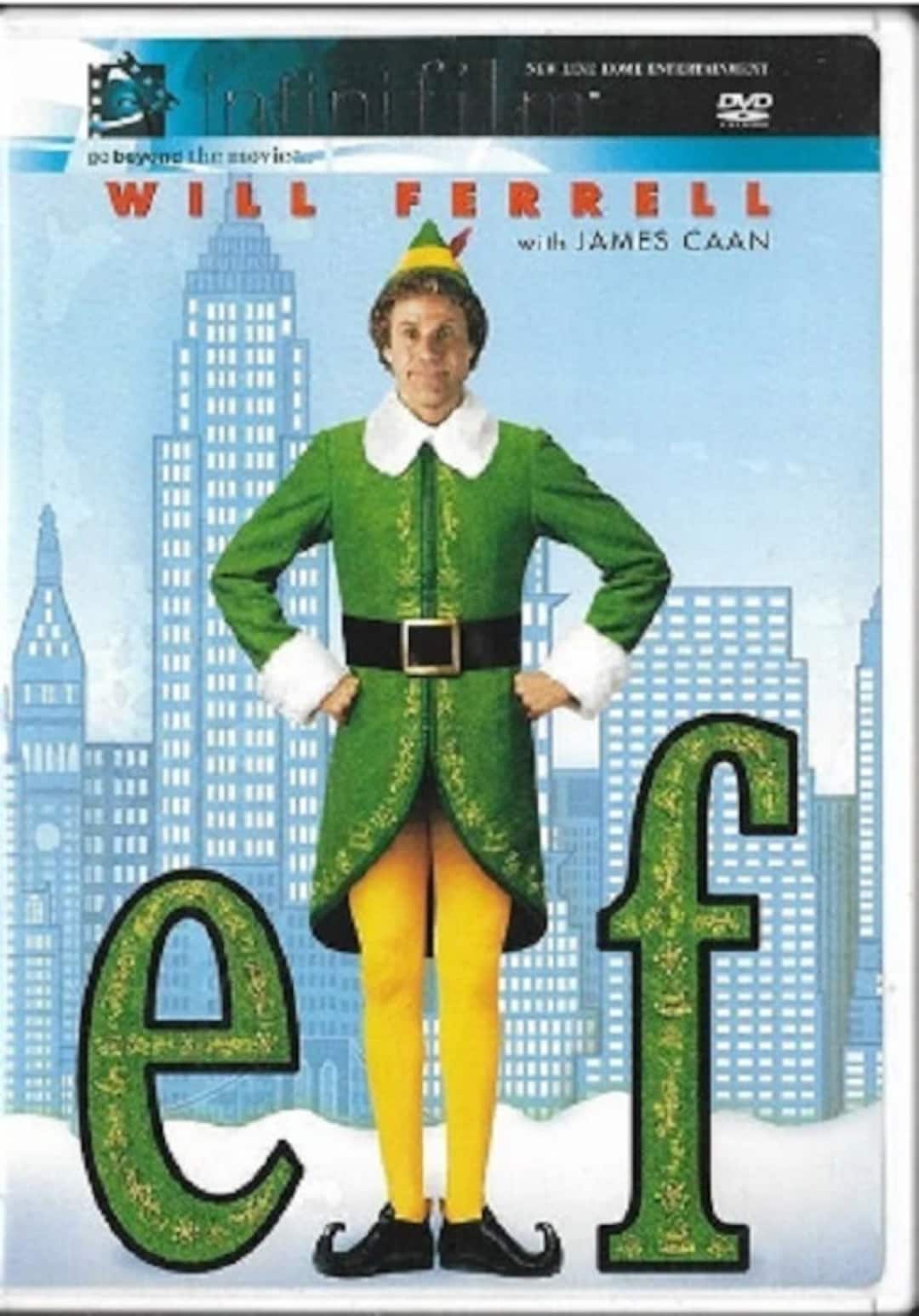 Elf DVD 2003 Will Ferrell James Caan Bob Newhart Edward - Etsy