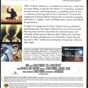 2001: A Space Odyssey DVD, 1968 Sci-fi, Space, Thriller, Keir Dullea ...