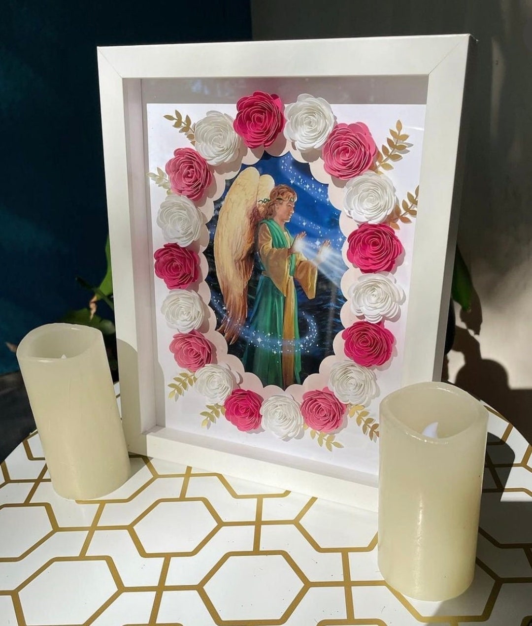Angel Shadow Box - Etsy