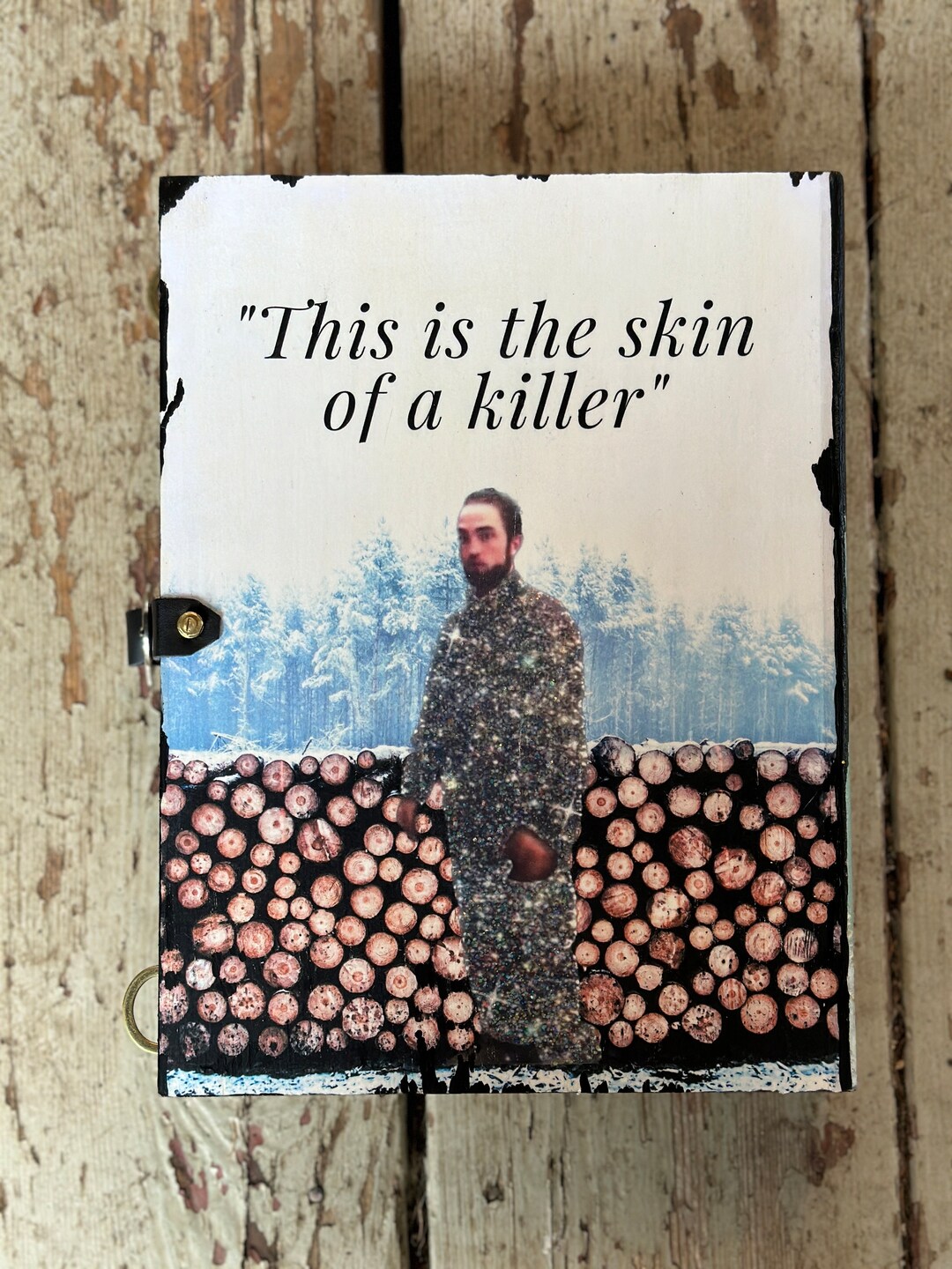 Skin of a Killer Special Edition Wood Book Purse - Etsy
