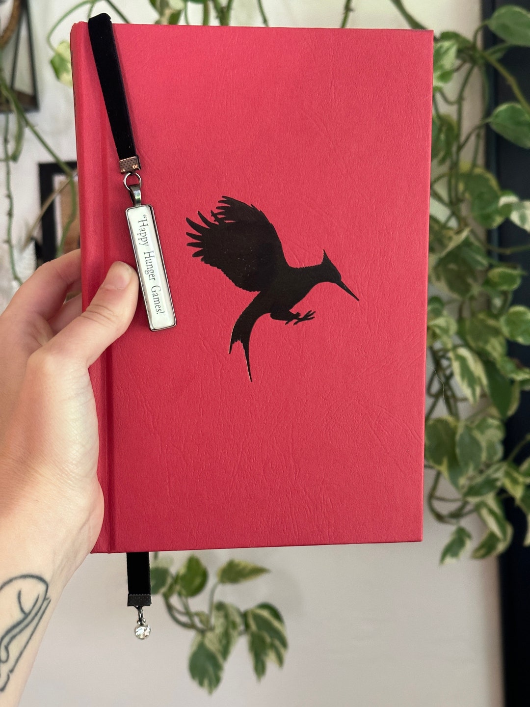 Hunger Games Mystery Book Quote Charm Velvet Bookmarks - Etsy