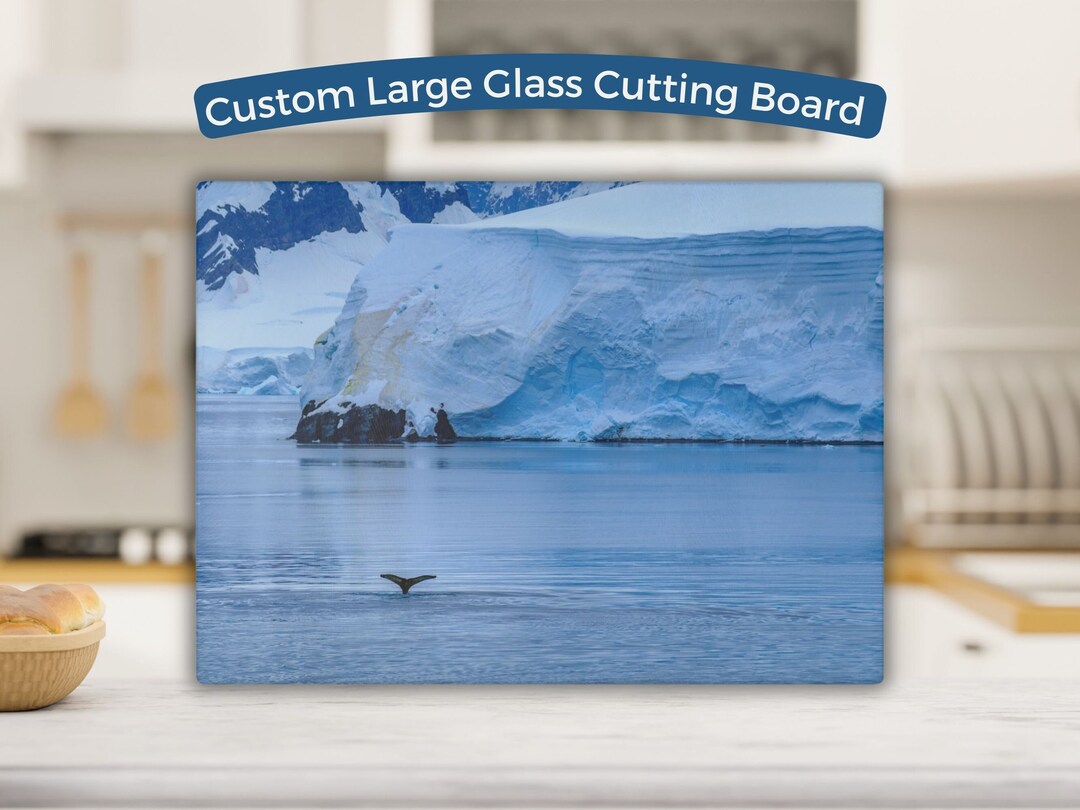 Custom Large Glass Cutting Board Tempered Glass Kitchenware Charcuterie ...