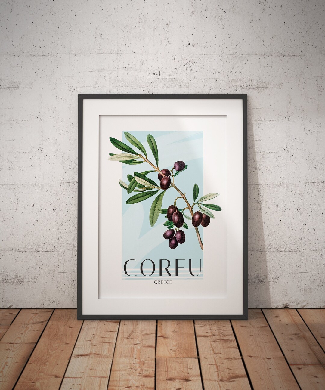 Olives Corfu Greece Fruit Poster Premium Matte Paper Fruit Poster - Etsy