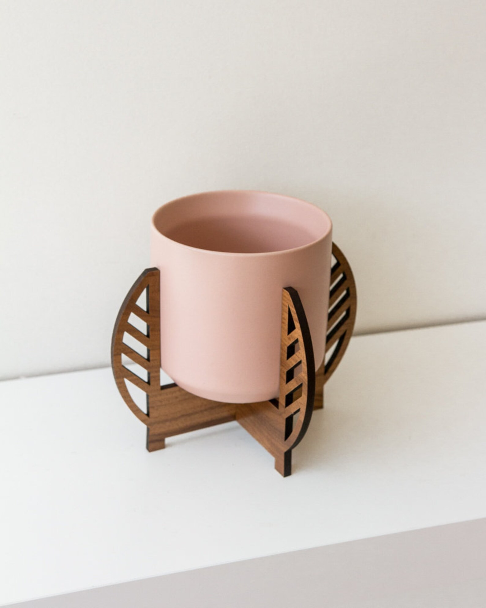 Set of 4 Midcentury Modern Wood Plant Stands Digital Download Laser Cut ...