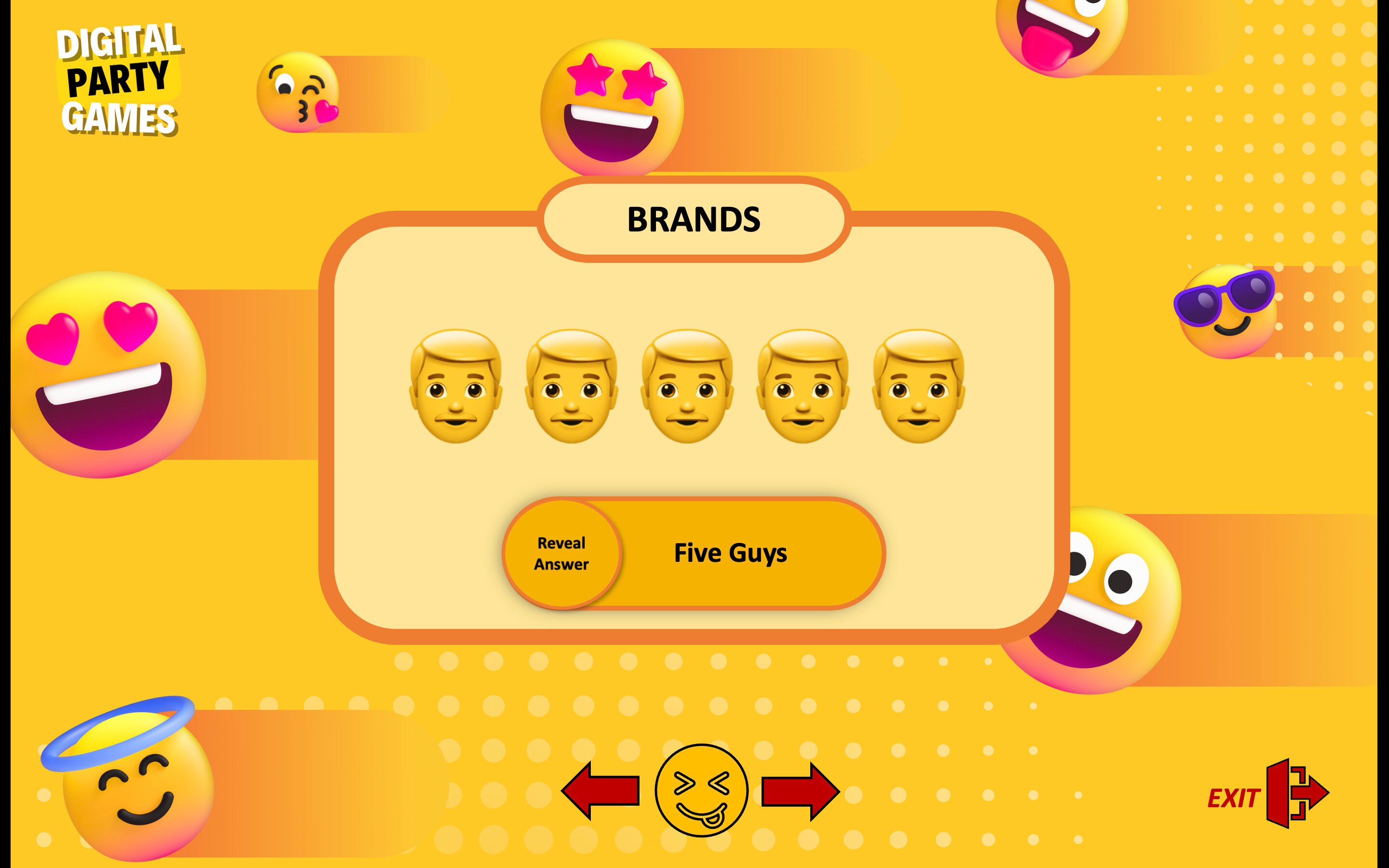 Emoji Trivia Powerpoint Quiz Digital Game Fun 50 Questions Online ...