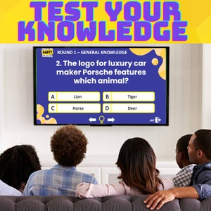 Trivia Quiz Digital Game Powerpoint Fun Pub General Knowledge 50 ...