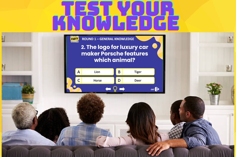 Trivia Quiz Digital Game Powerpoint Fun Pub General Knowledge 50 ...