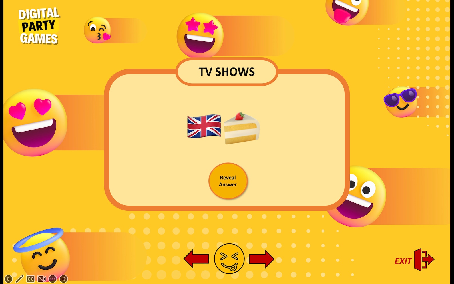 Emoji Trivia Powerpoint Quiz Digital Game Fun 50 Questions Online ...