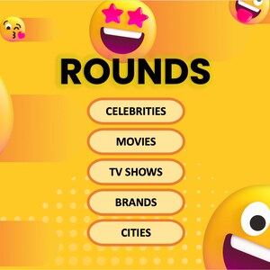 Emoji Trivia Powerpoint Quiz Digital Game Fun 50 Questions Online ...