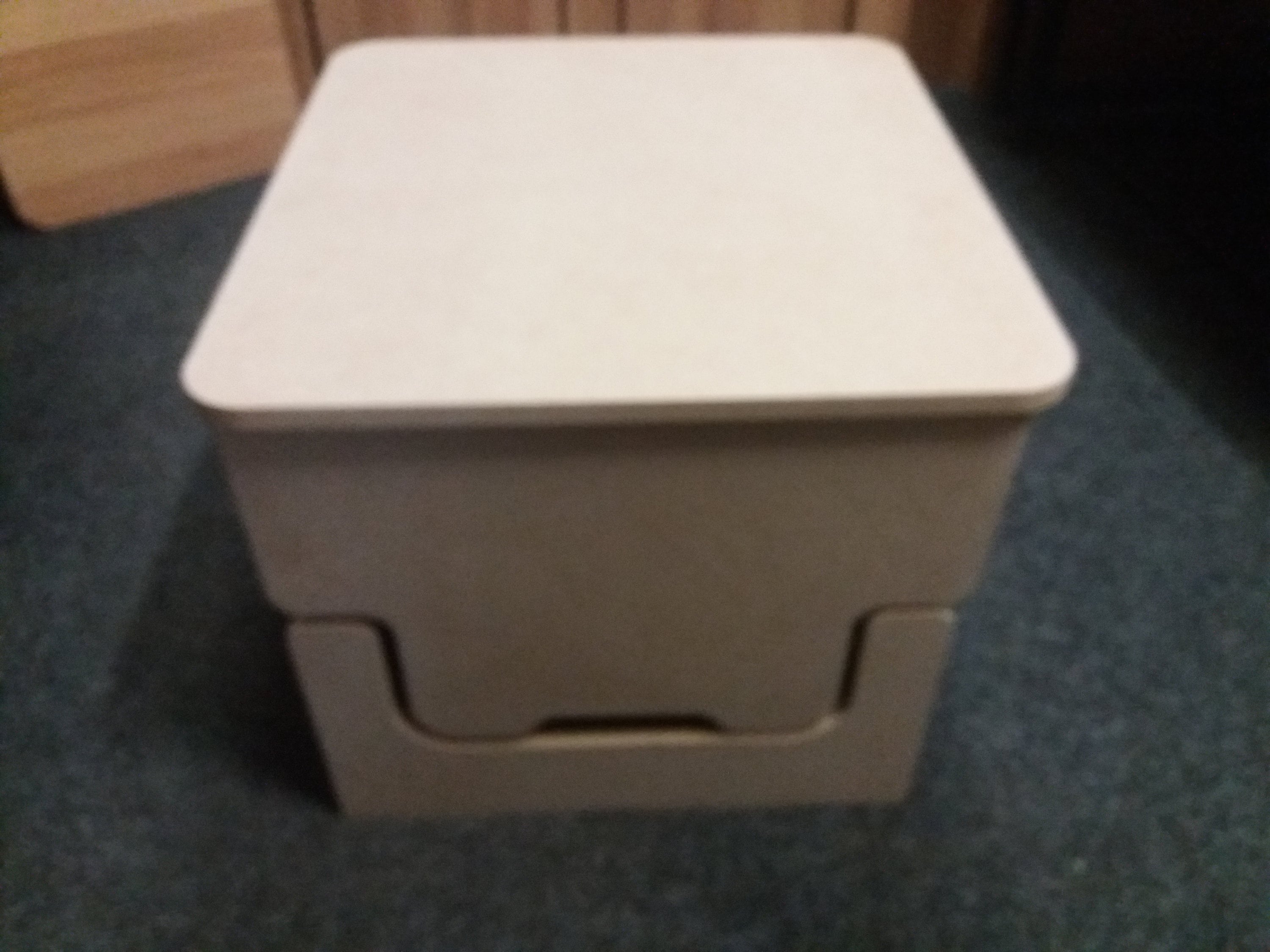 PLY Camper Buddy Toilet Storage Box Seat Thetford Cube 145 345 Porta ...