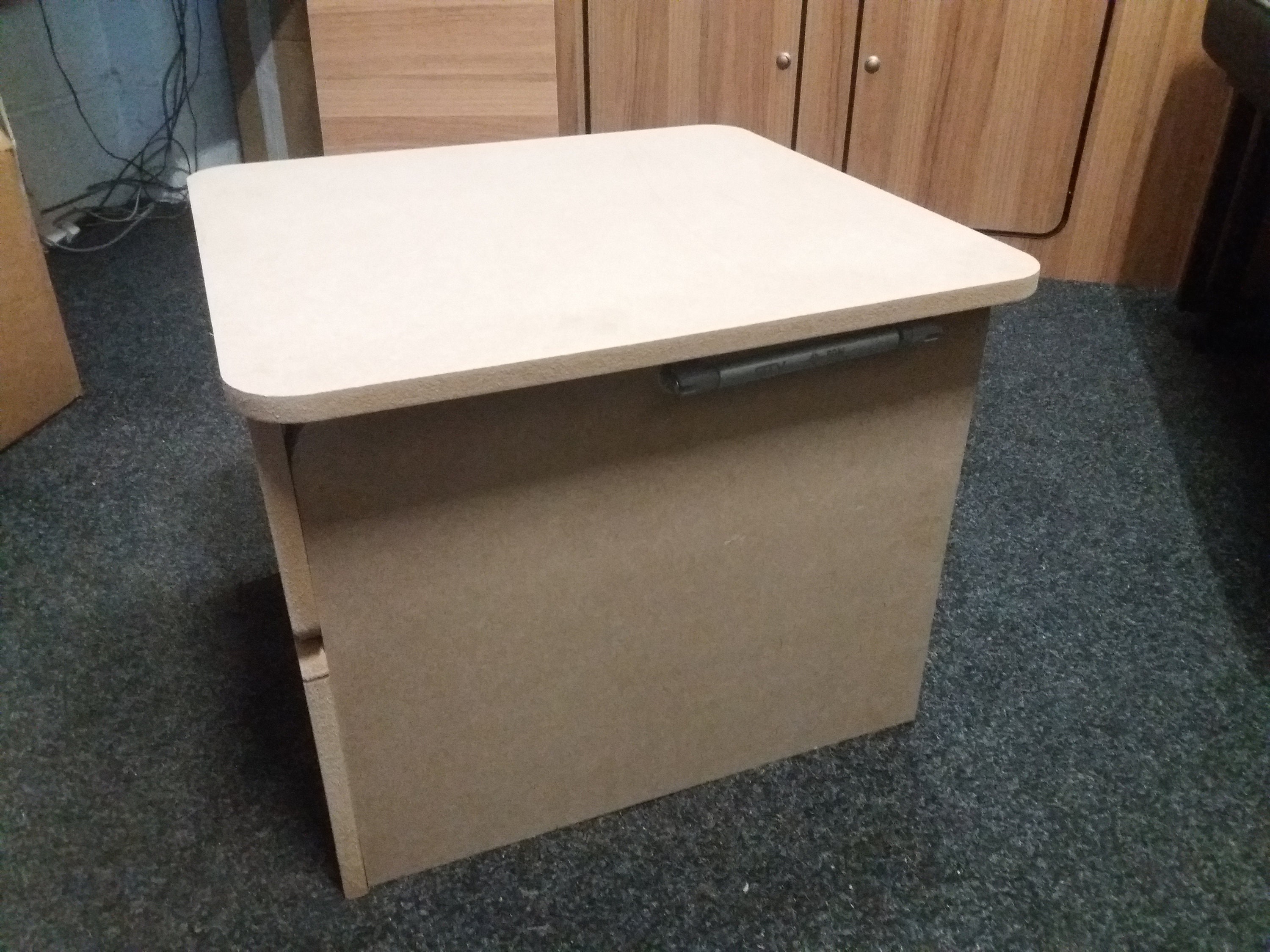 PLY Camper Buddy Toilet Storage Box Seat Thetford Cube 145 345 Porta ...