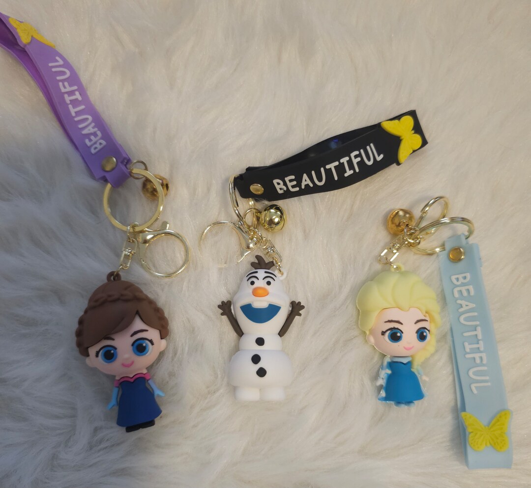 Frozen Characters Keychains - Etsy