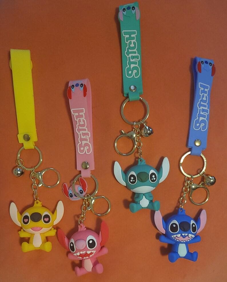 Stitch Keychains - Etsy