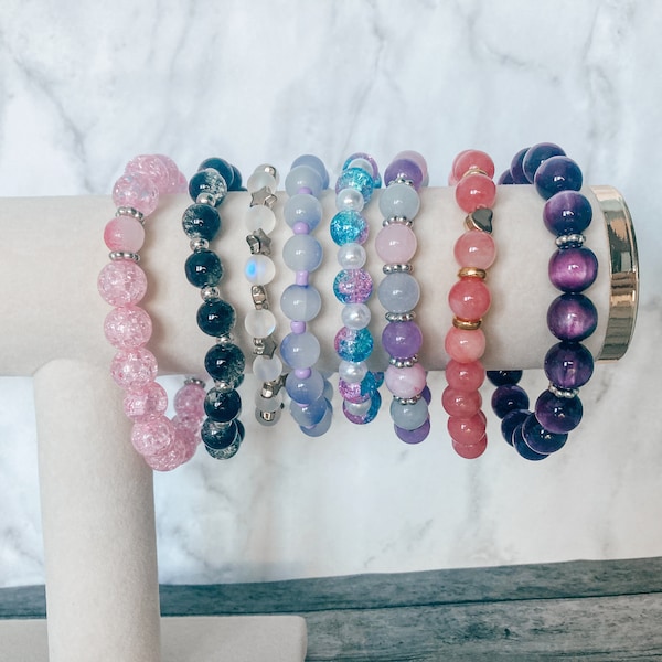 Glass Bead Bracelet - Etsy