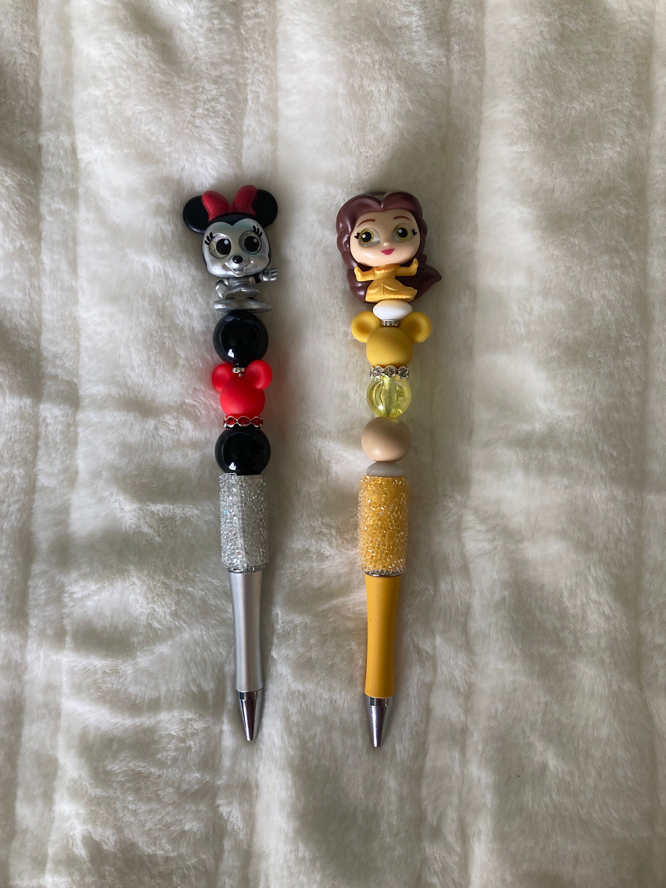 Beaded Pens Doorable Disney Characters Pens - Etsy