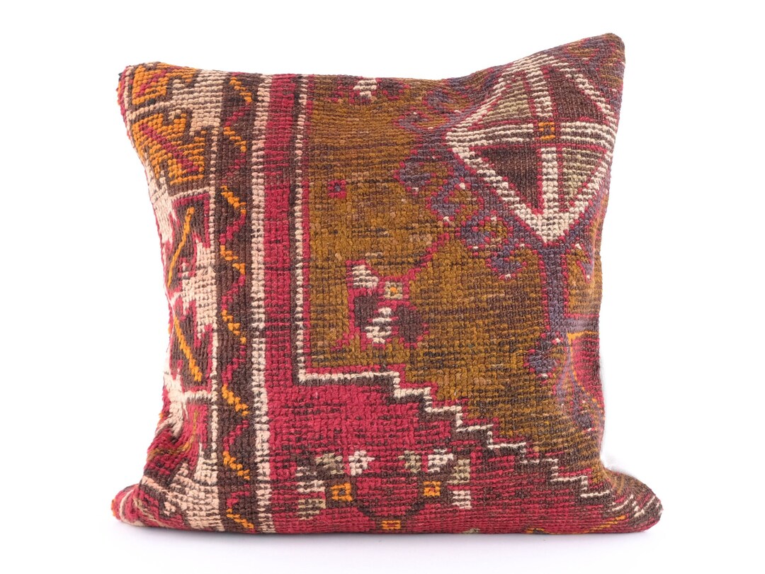 20x20 Vintage Decor Rug Pillow , Home Design Pillow , Vintage Rug ...