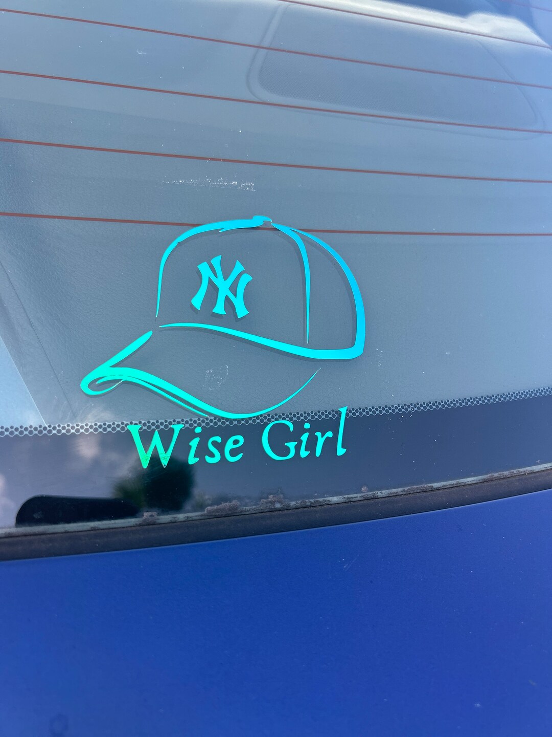 Wise Girl PJO Holographic Vinyl Decal for Cars, Tumblers, Laptops ...