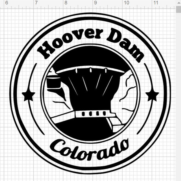 Scrapbook Hoover Dam Svg - Etsy