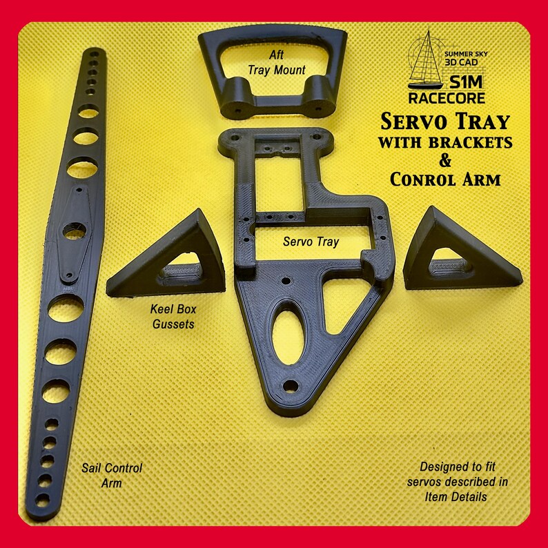 S1M Racecore Servo Tray Kit – Waterproof, Uv-resistant, Precision ...