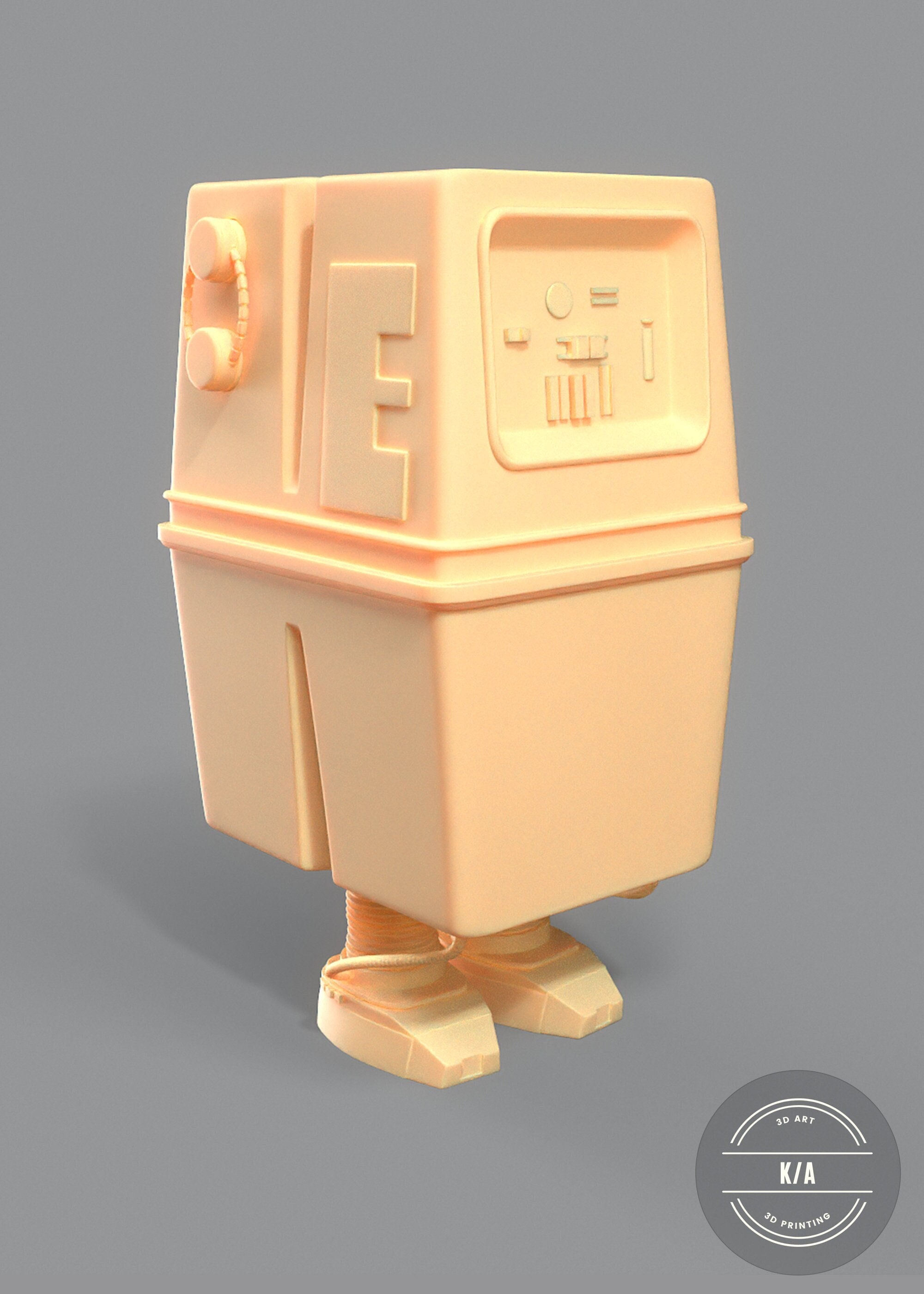 Star Wars Inspired Gonk Droid STL File - Etsy