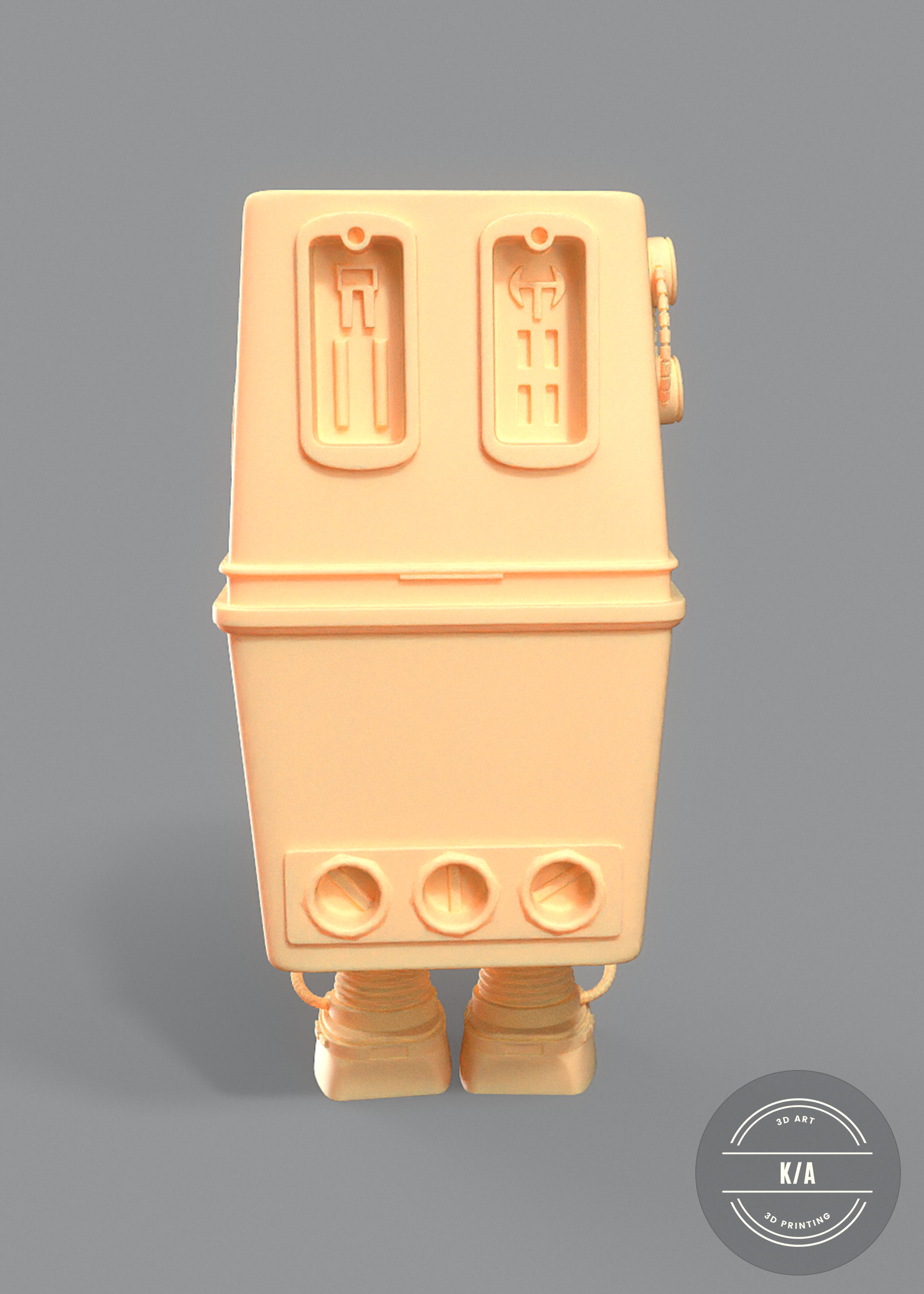 Star Wars Inspired Gonk Droid STL File - Etsy