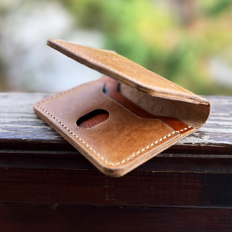 Modern Leather Wallet Pattern leather Wallet - Etsy