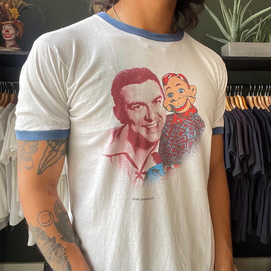 Vintage 70s Howdy Doody Promo NBC Enterprise Ringer T-shirt - Etsy