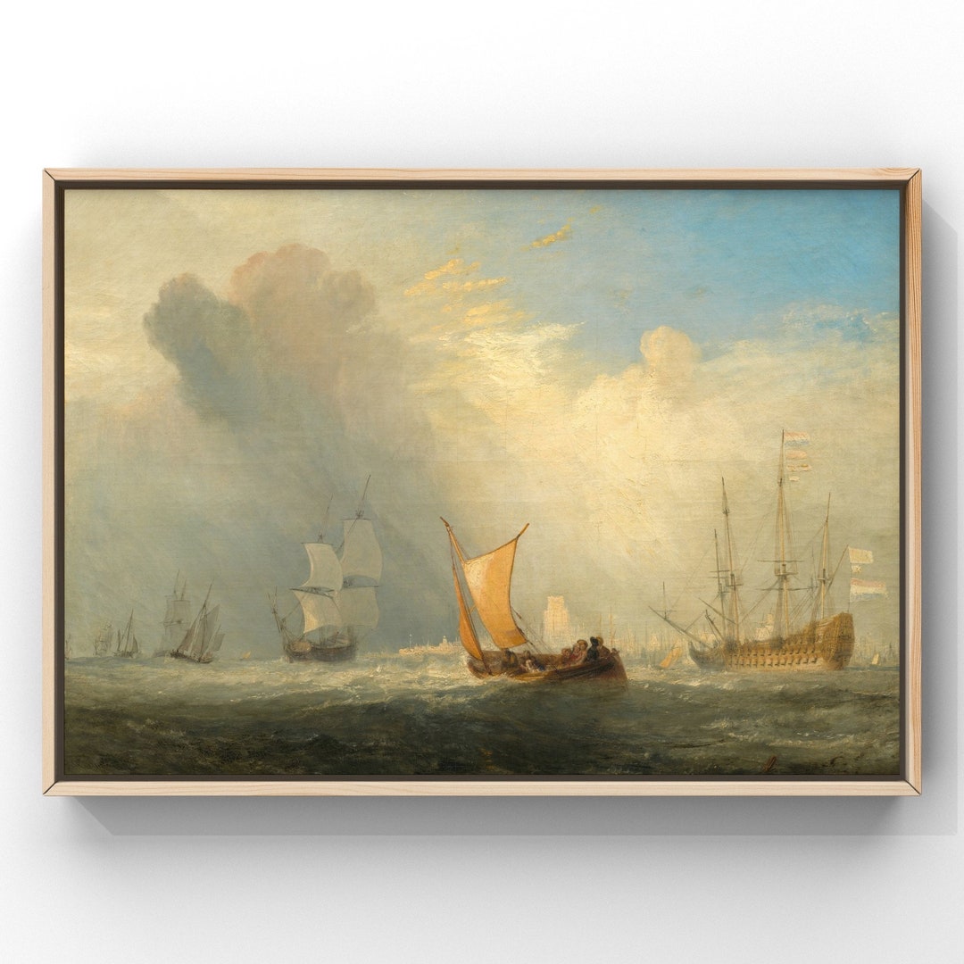 Rotterdam Ferry-boat Valley Landscape Digital Print - Etsy