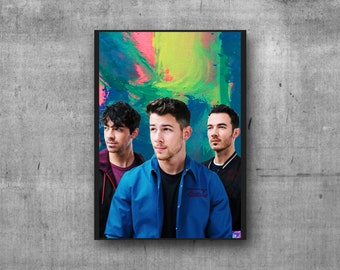 Jonas Brothers Poster - Etsy