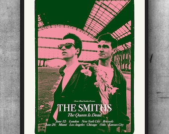 The Smiths Wall Poster - Etsy