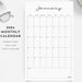 2024 Monthly & Yearly Printable Wall Calendar Vertical Legal Size 8.5 X ...