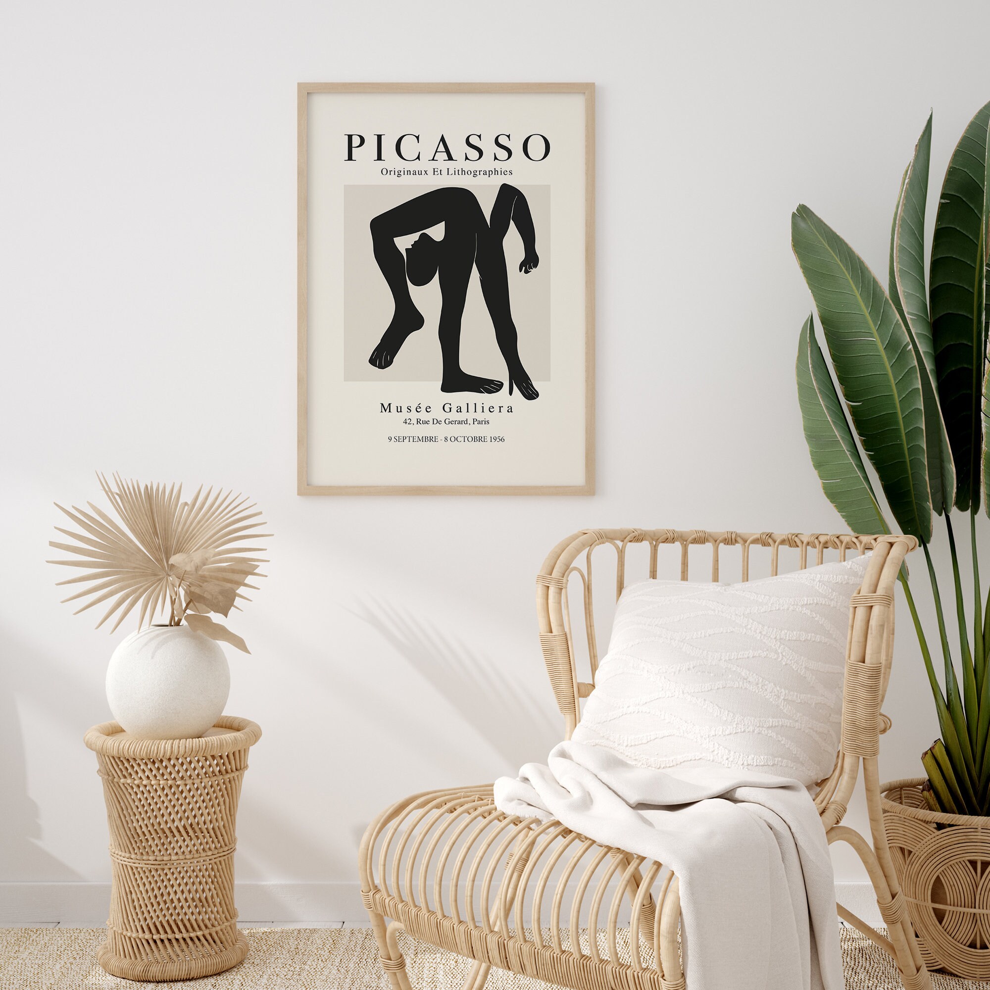 Picasso Print, the Acrobat, Picasso Minimalist Line Art, Exhibition ...