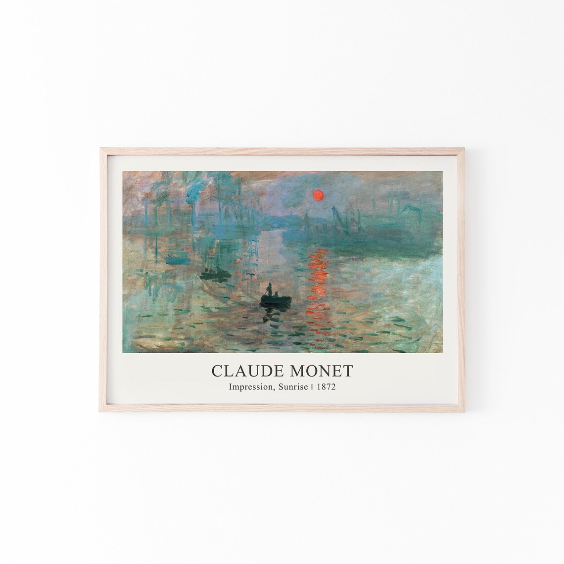 Monet Poster Claude Monet Print Monet Wall Art Printable - Etsy