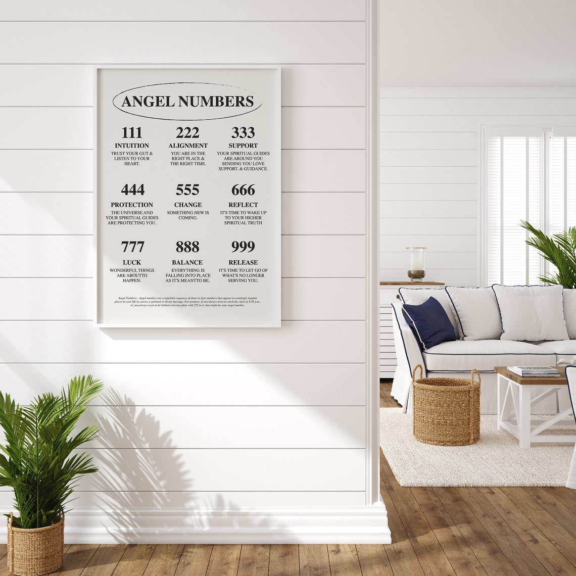 Angel Numbers Poster Digital Download Print Angel Number - Etsy