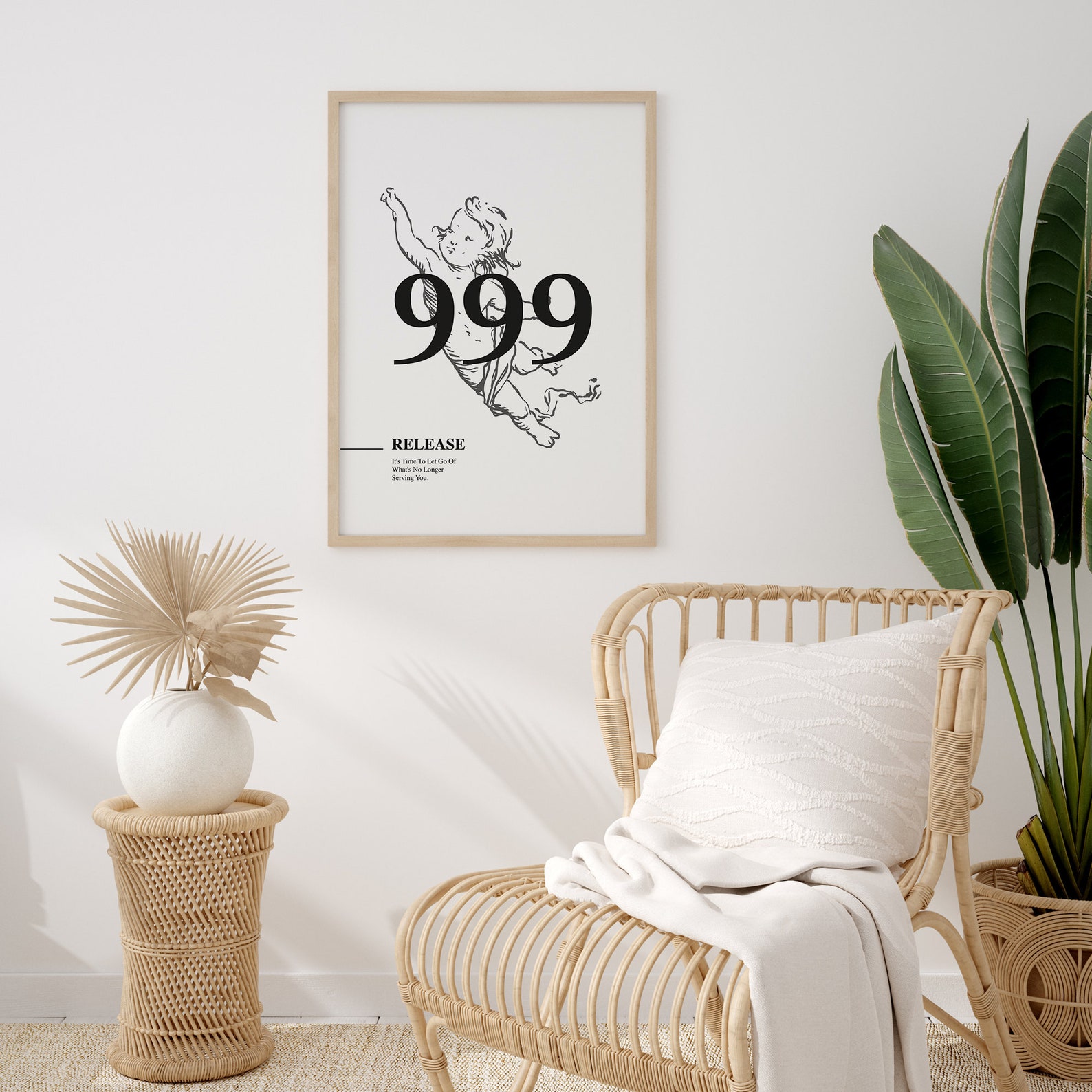 999 Angel Number RELEASE Number Print Instant Printable Wall - Etsy