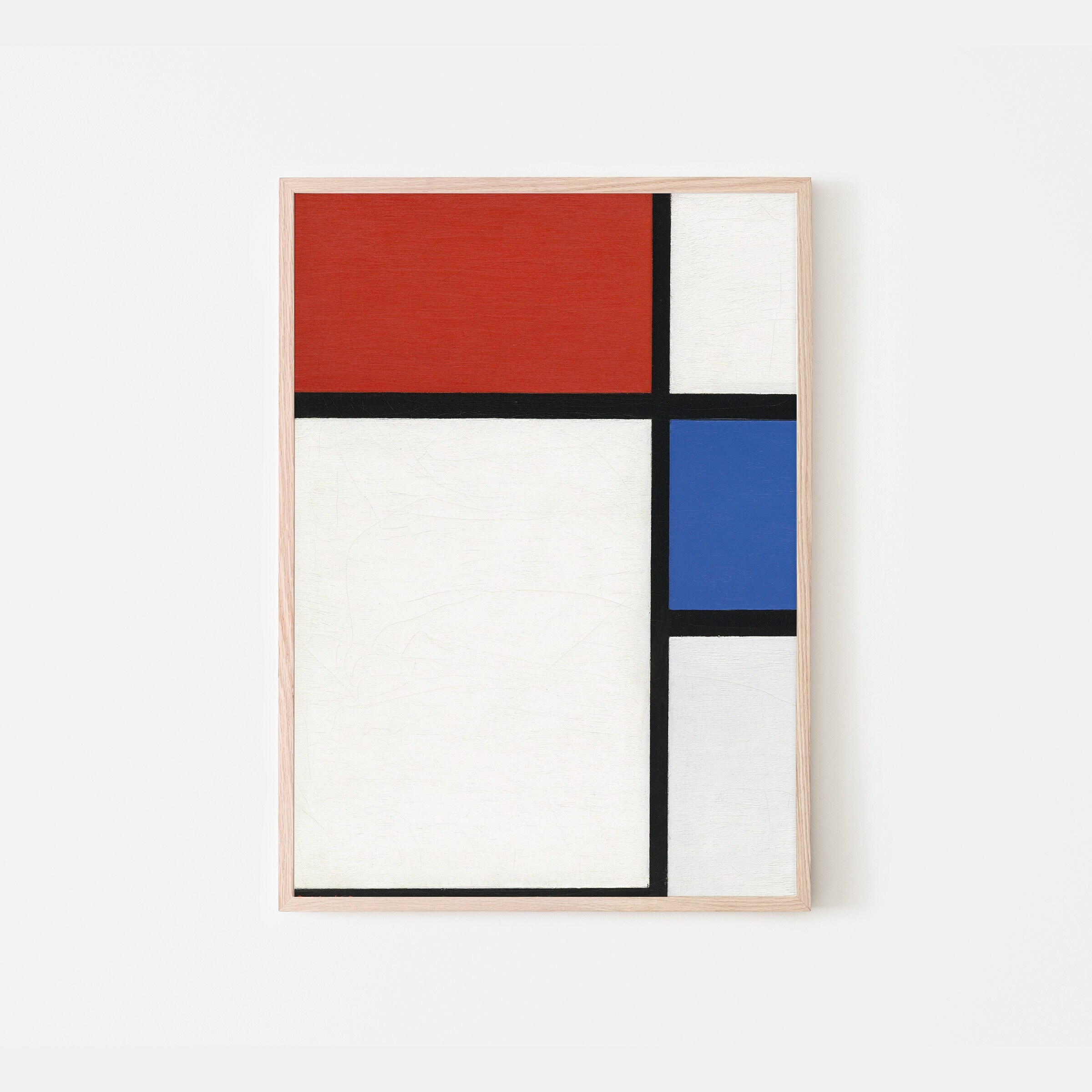 Piet Mondrian Print, Set of 3, Geometric Wall Set, Piet Mondrian ...
