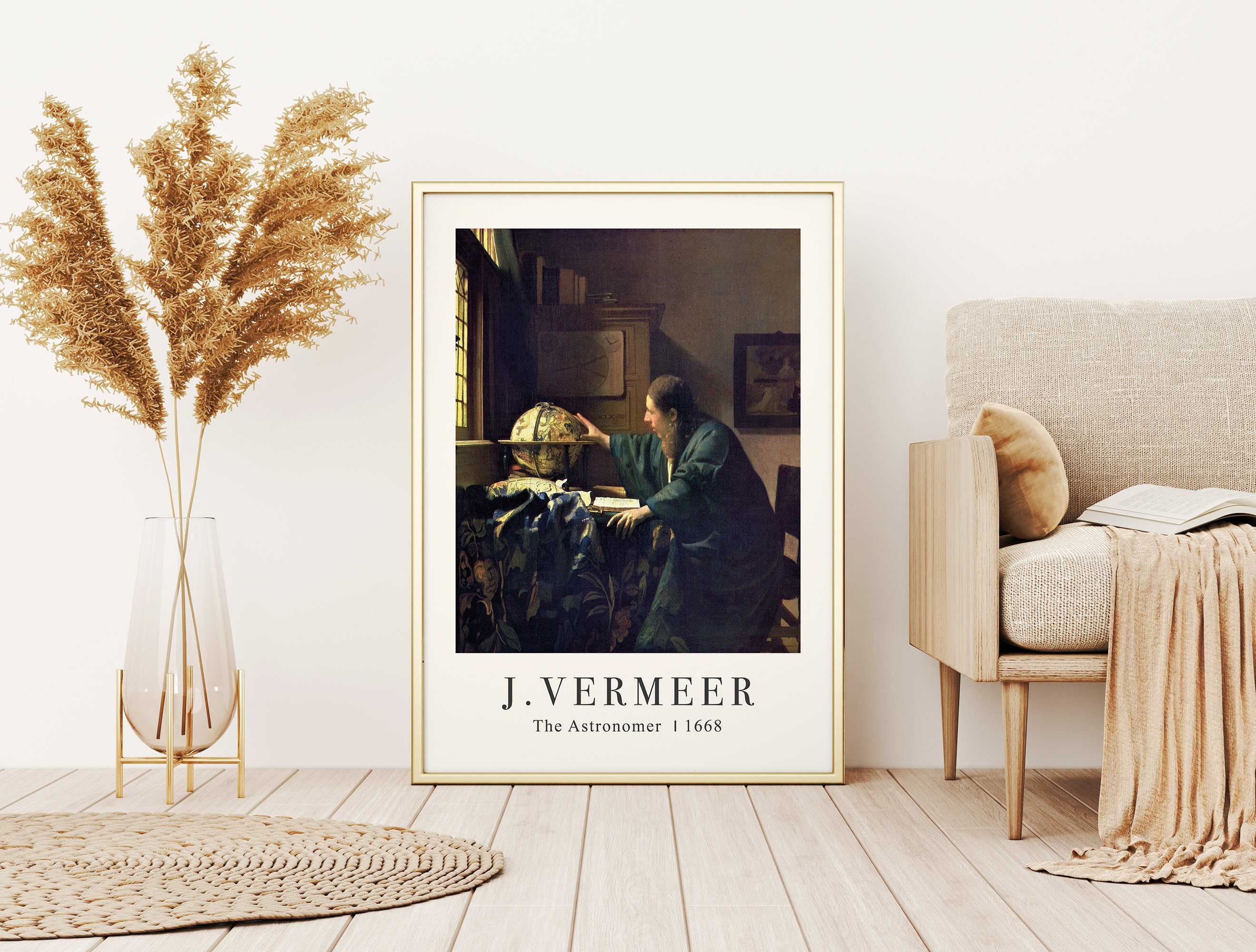 Johannes Vermeer Poster, Johannes Vermeer Print,johannes Vermeer, the ...
