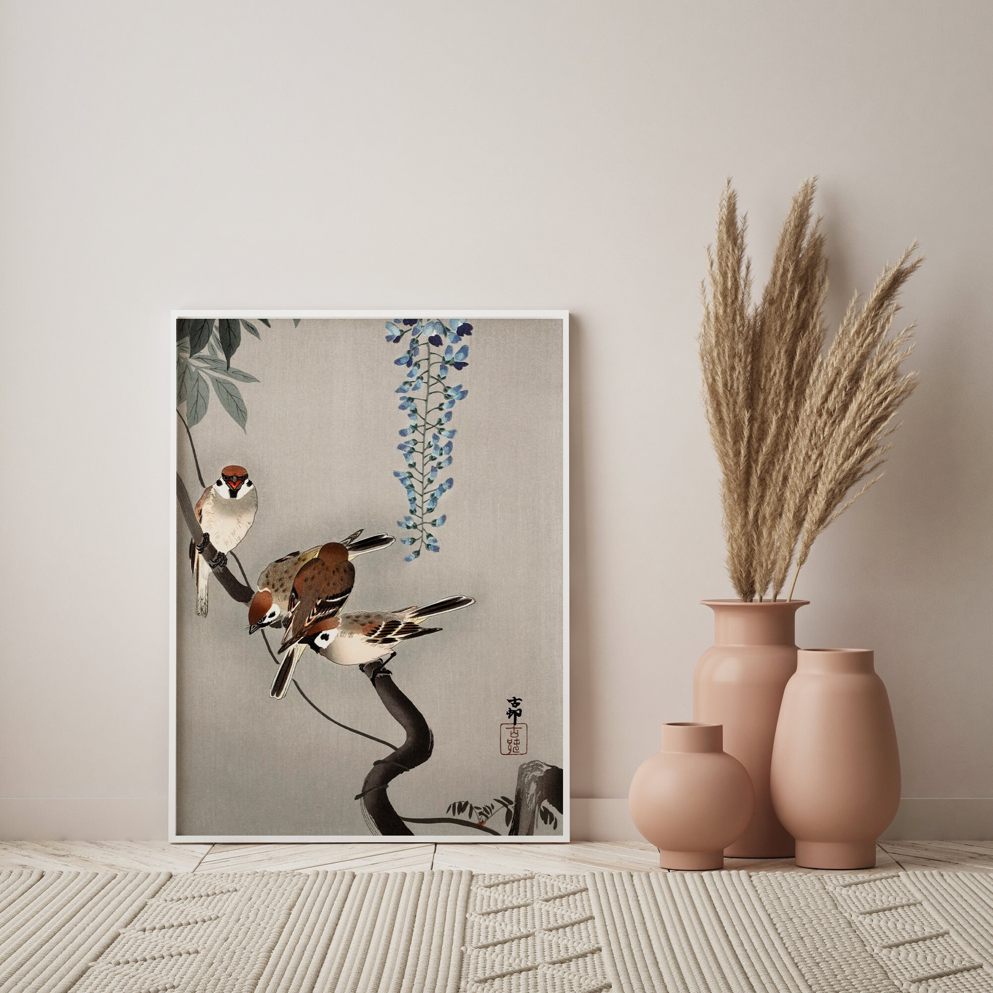 Ohara Koson Poster, Japanese Fine Art, Japanese Print, Printable Wall ...