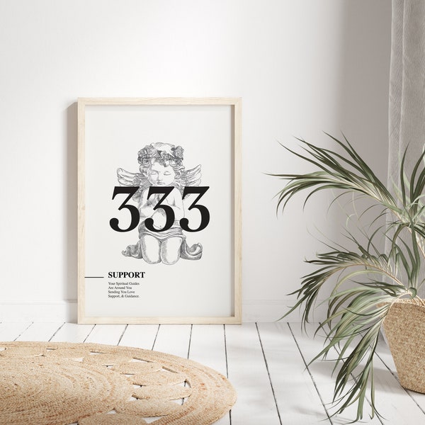 Number Poster - Etsy