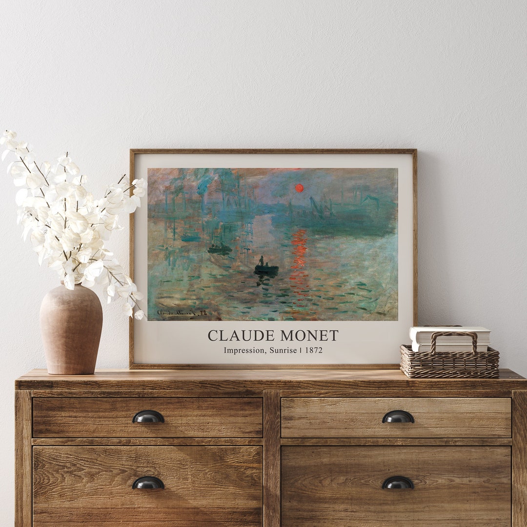 Monet Poster, Claude Monet Print, Monet Wall Art, Printable Wall Art ...